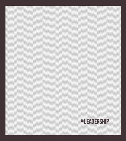 #LEADERSHIP Bordered Herringbone – Custom Made Comfort