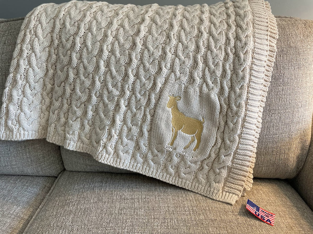 TPC Sawgrass Chunky Cable GOAT - Natural – Custom Made Comfort