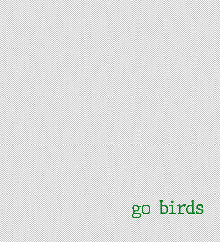 EAGLES "go birds" Herringbone – Custom Made Comfort