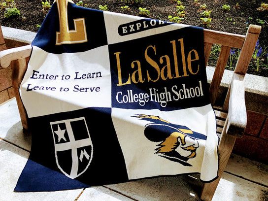 LCHS Multi Logo Dorm, Office, Alumni, Tailgate Blanket – Custom Made ...